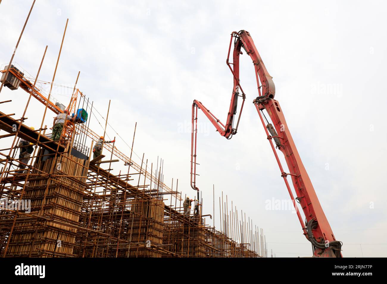 Infrastructure construction site Stock Photo - Alamy