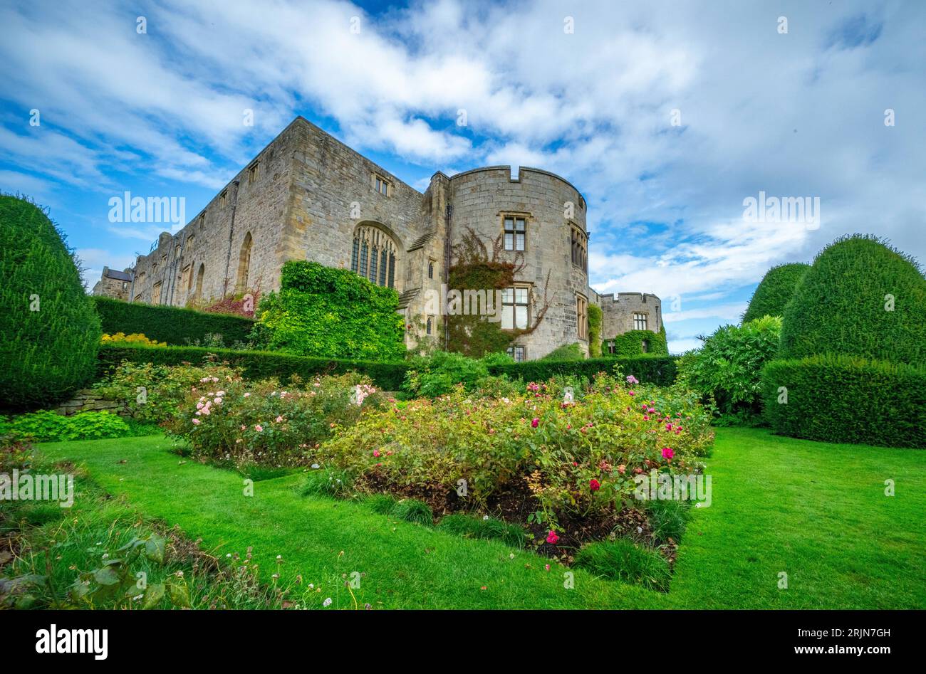 A general view of Chirk Castle in Wrexham. Dave Lock, one of the ...