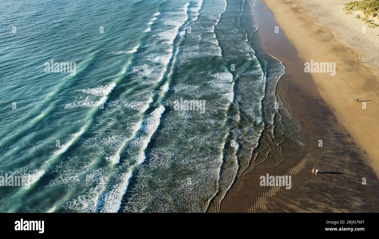 Cornwall Coasts and Sea Drone Shots Stock Photo - Alamy