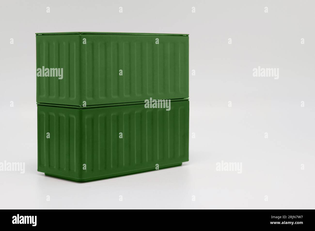 Shipping containers stacked on top hi-res stock photography and images ...