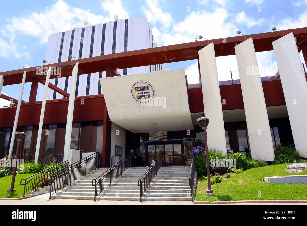 Compton california architecture hi-res stock photography and images - Alamy