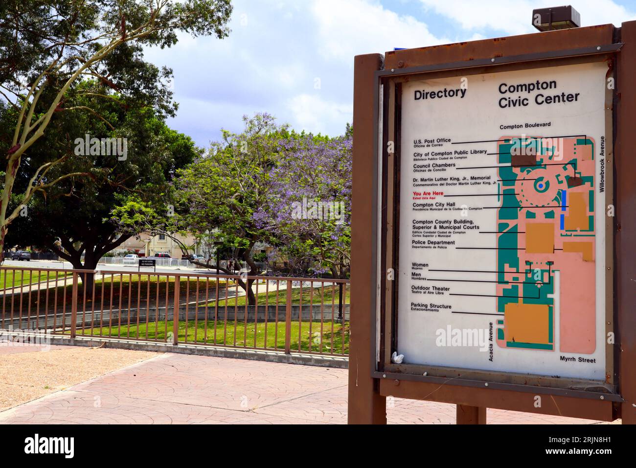 Compton california architecture hi-res stock photography and images - Alamy