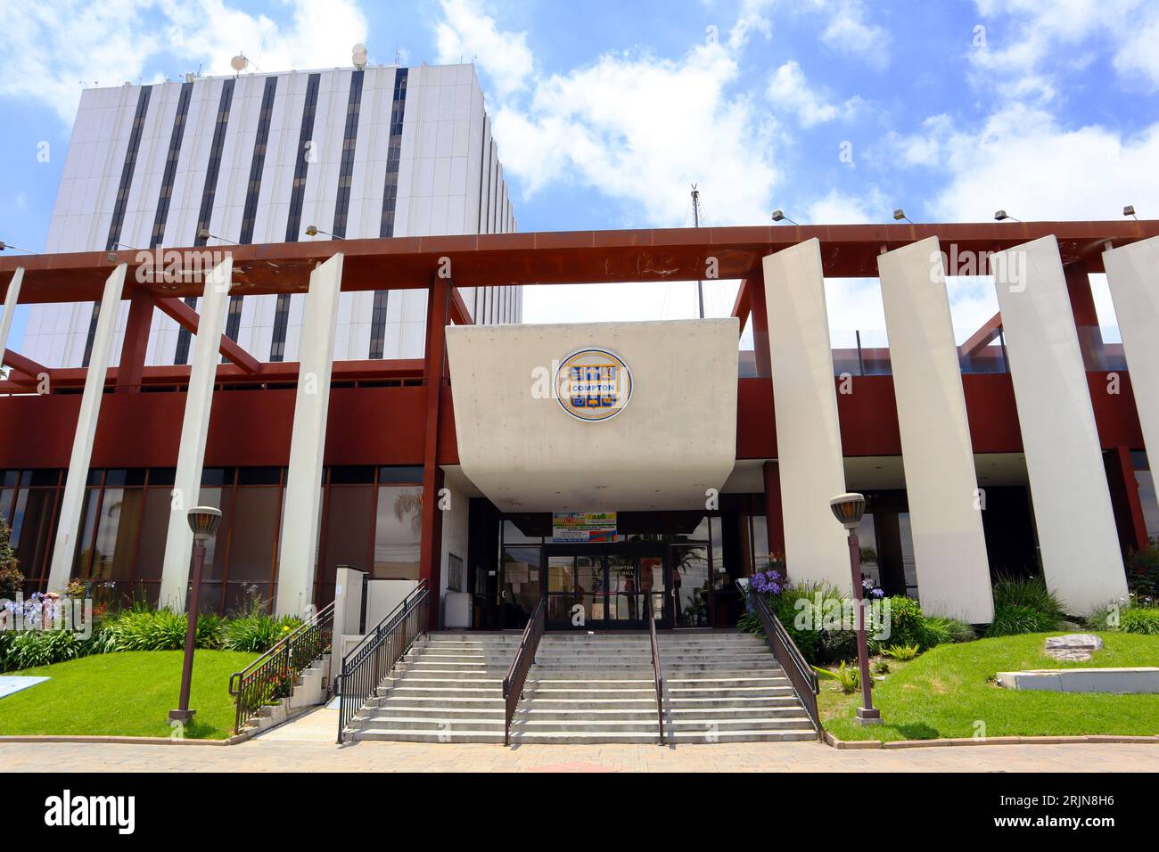 Compton california architecture hi-res stock photography and images - Alamy