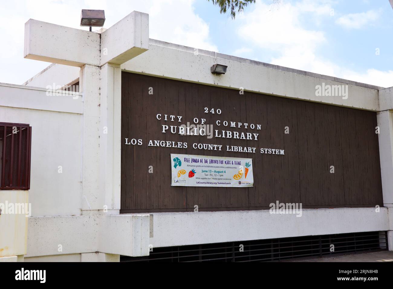 Compton california architecture hi-res stock photography and images - Alamy