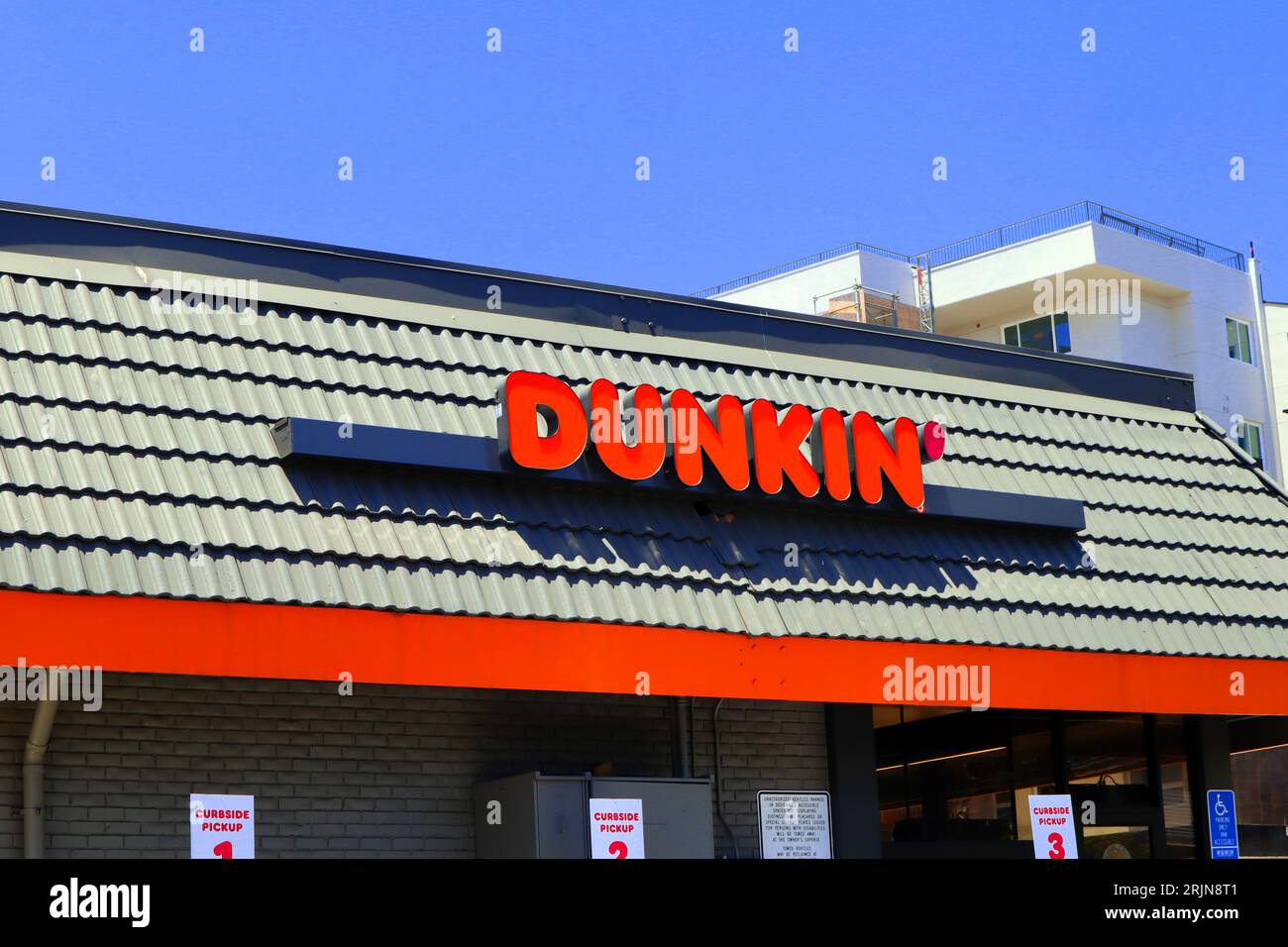 Los Angeles, California: DUNKIN' DONUTS - American multinational donut ...