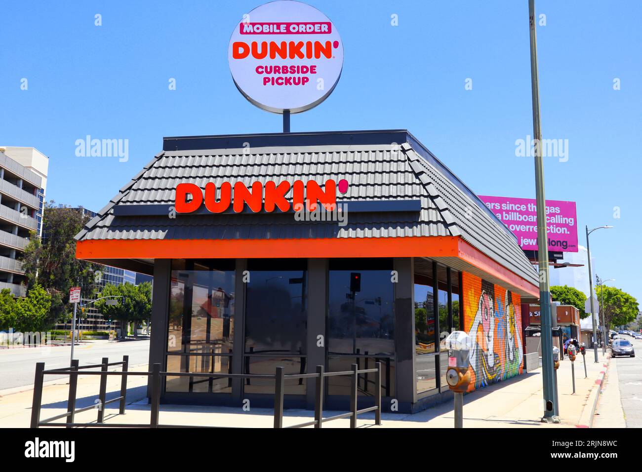 Los Angeles, California: DUNKIN' DONUTS - American multinational donut ...