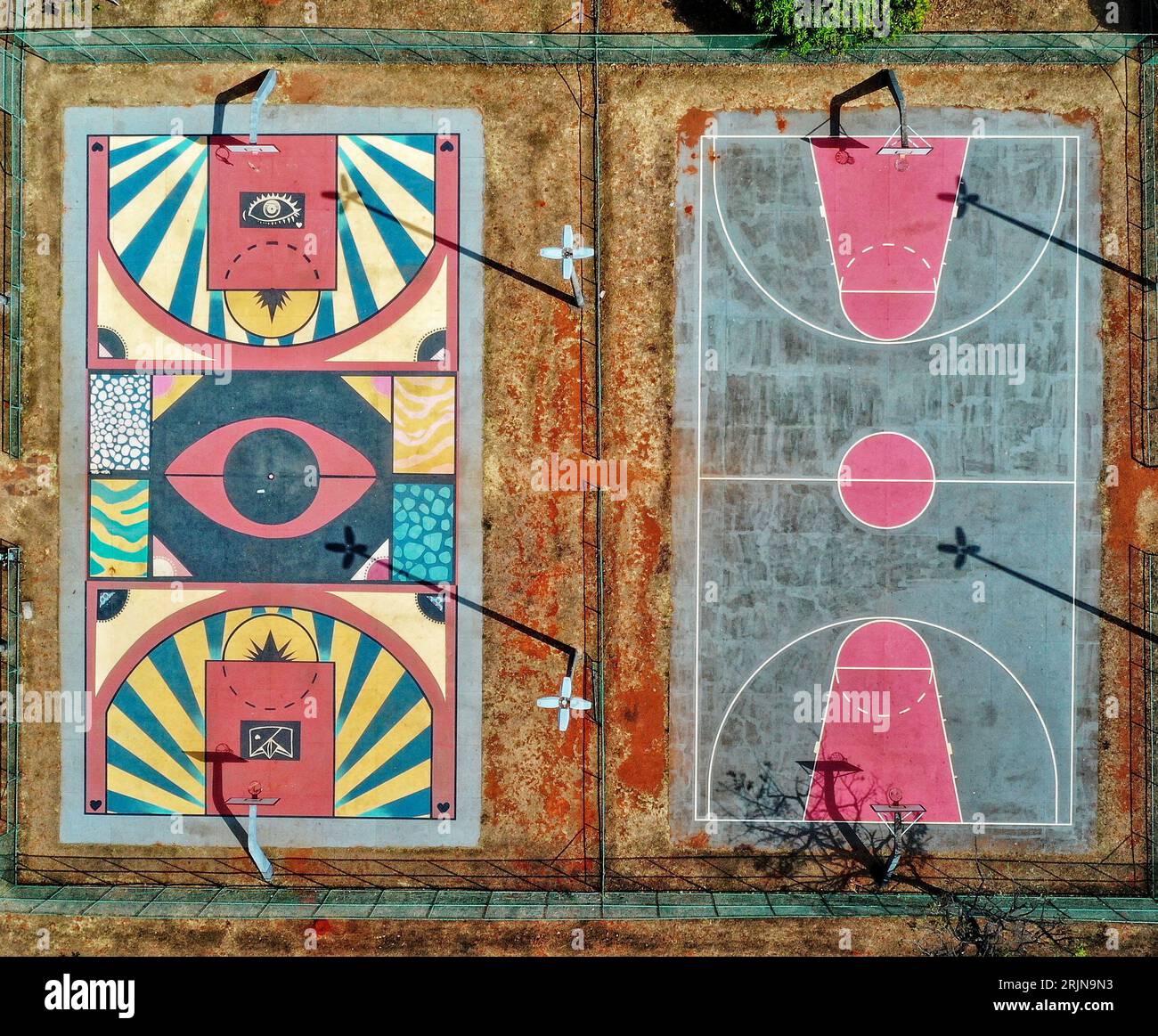 Multi sport courts hi-res stock photography and images - Alamy