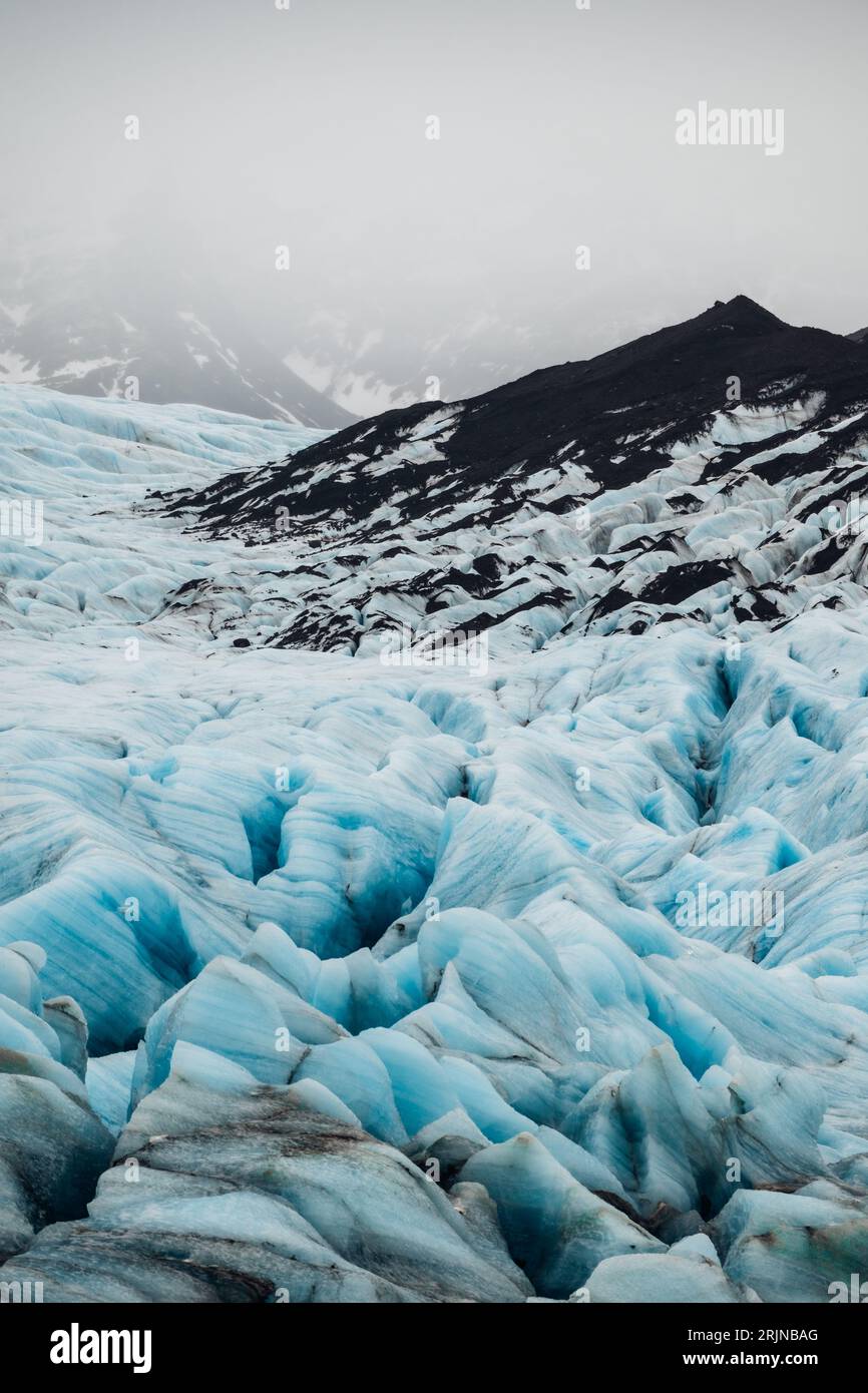 A stunning shot of Iceland's Reykjavik, showcasing the icy beauty and ...