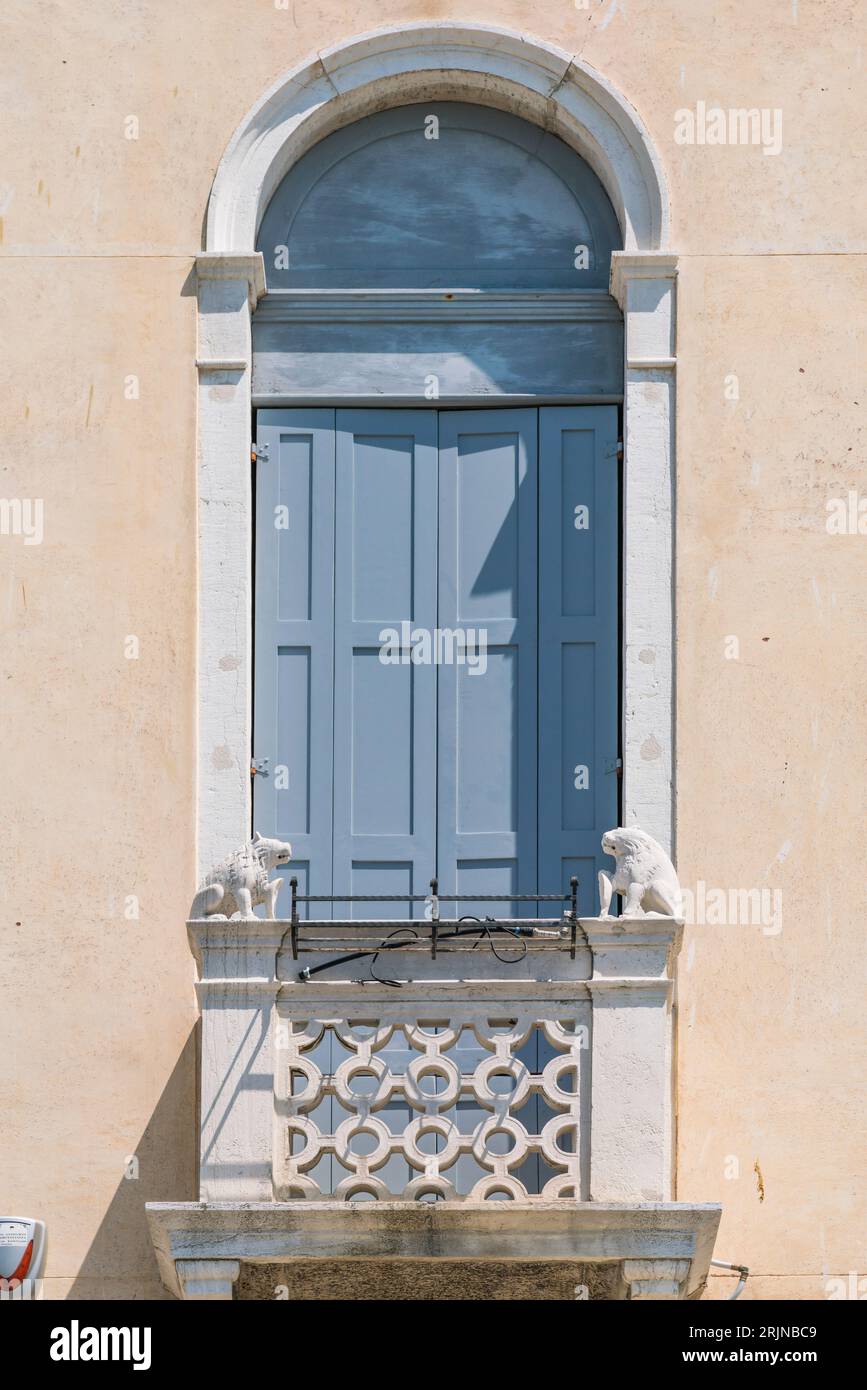 Traditional blue doorway balcony hi-res stock photography and images ...