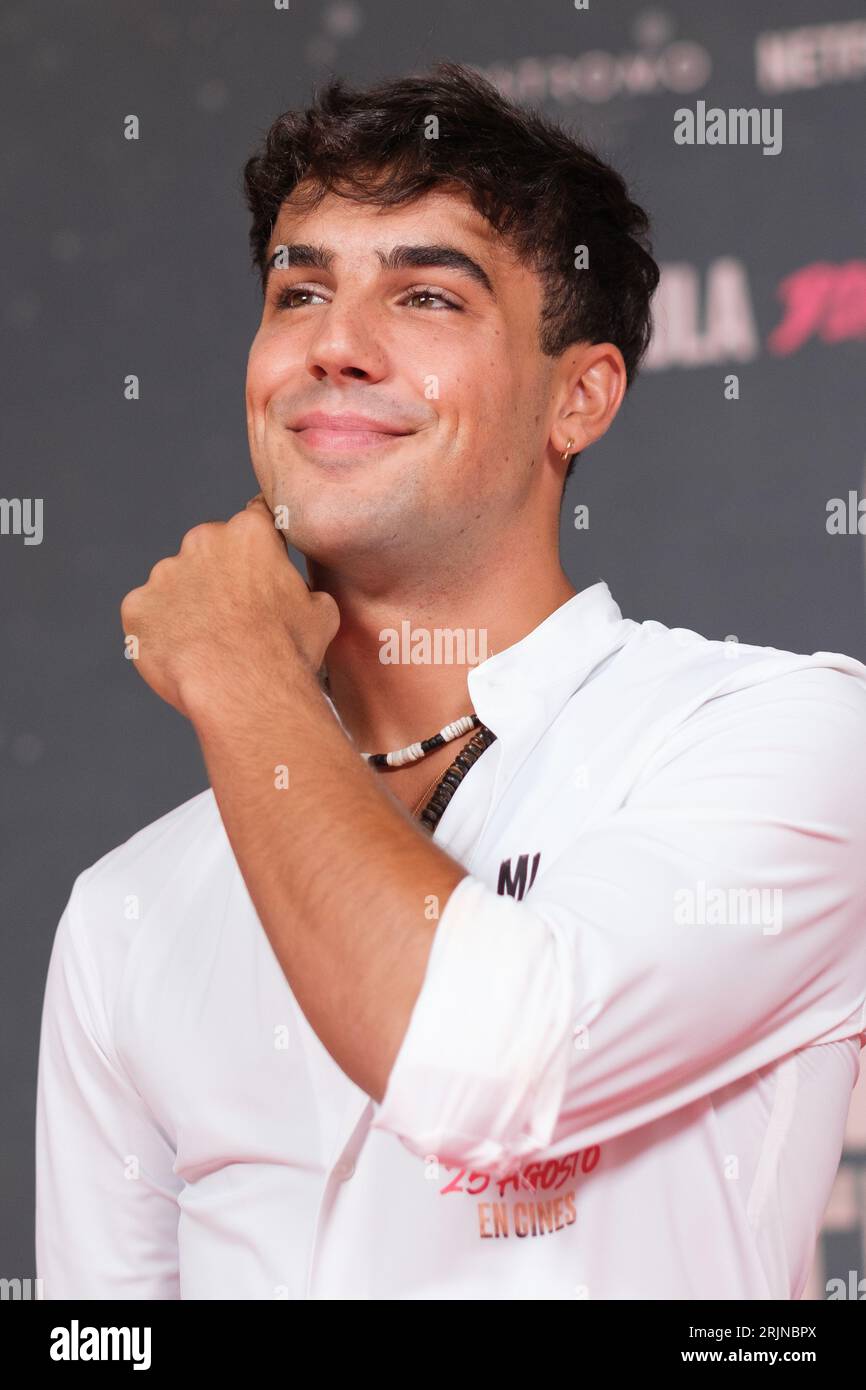 Actor Oscar Casas Attends Mi Soledad Tiene Alas Photocall At Hotel