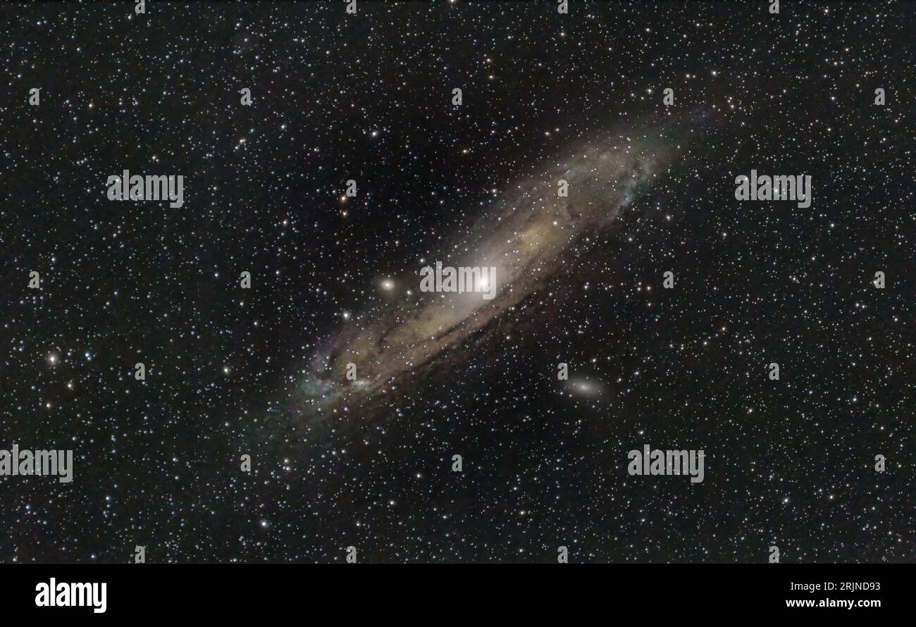 An awe-inspiring image of M31 Andromeda spiral galaxy Stock Photo - Alamy