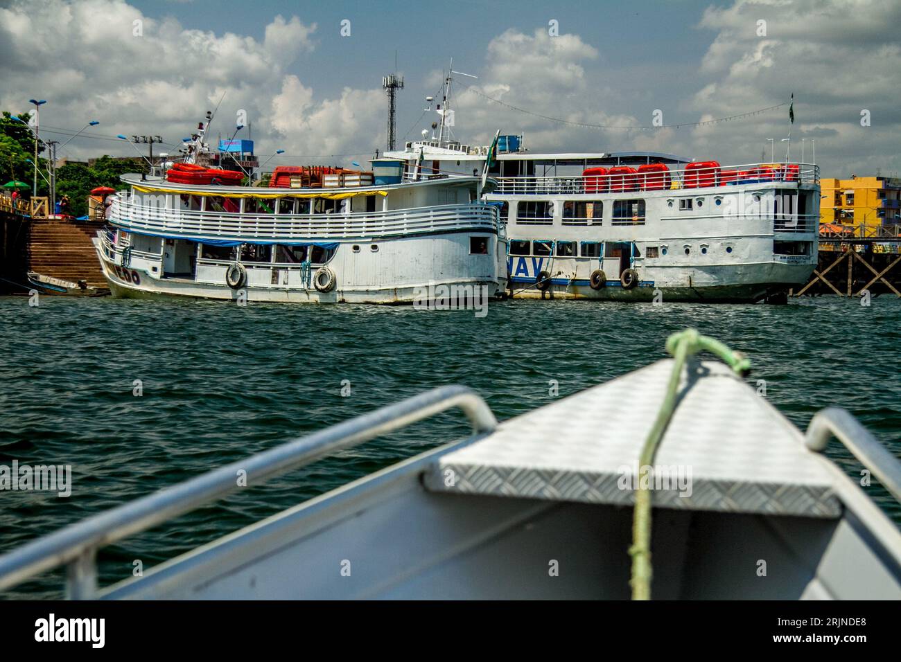 Amazon riverboats hi-res stock photography and images - Alamy