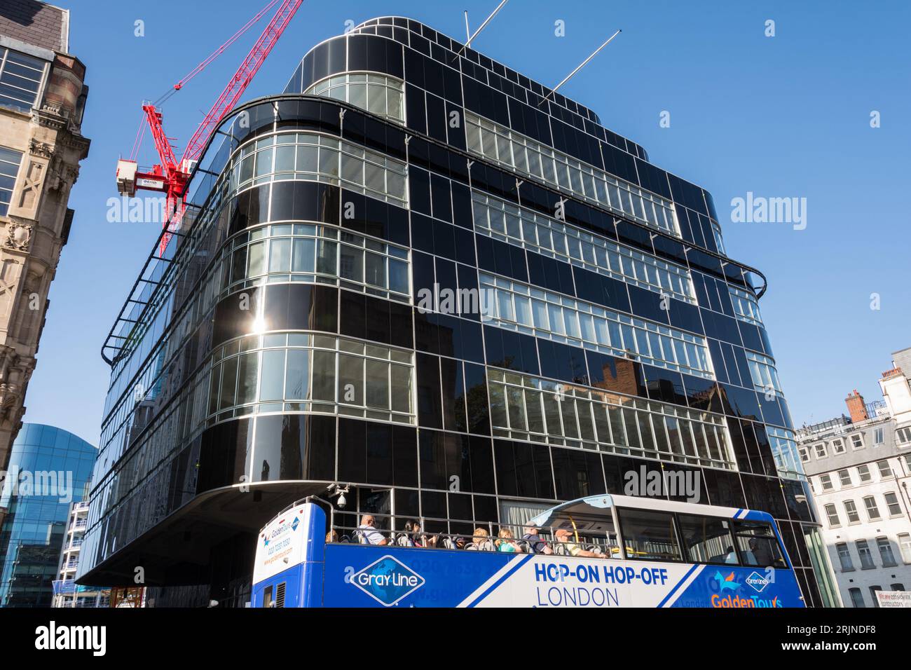 The Art Deco exterior of the former Daily Express building on Fleet ...