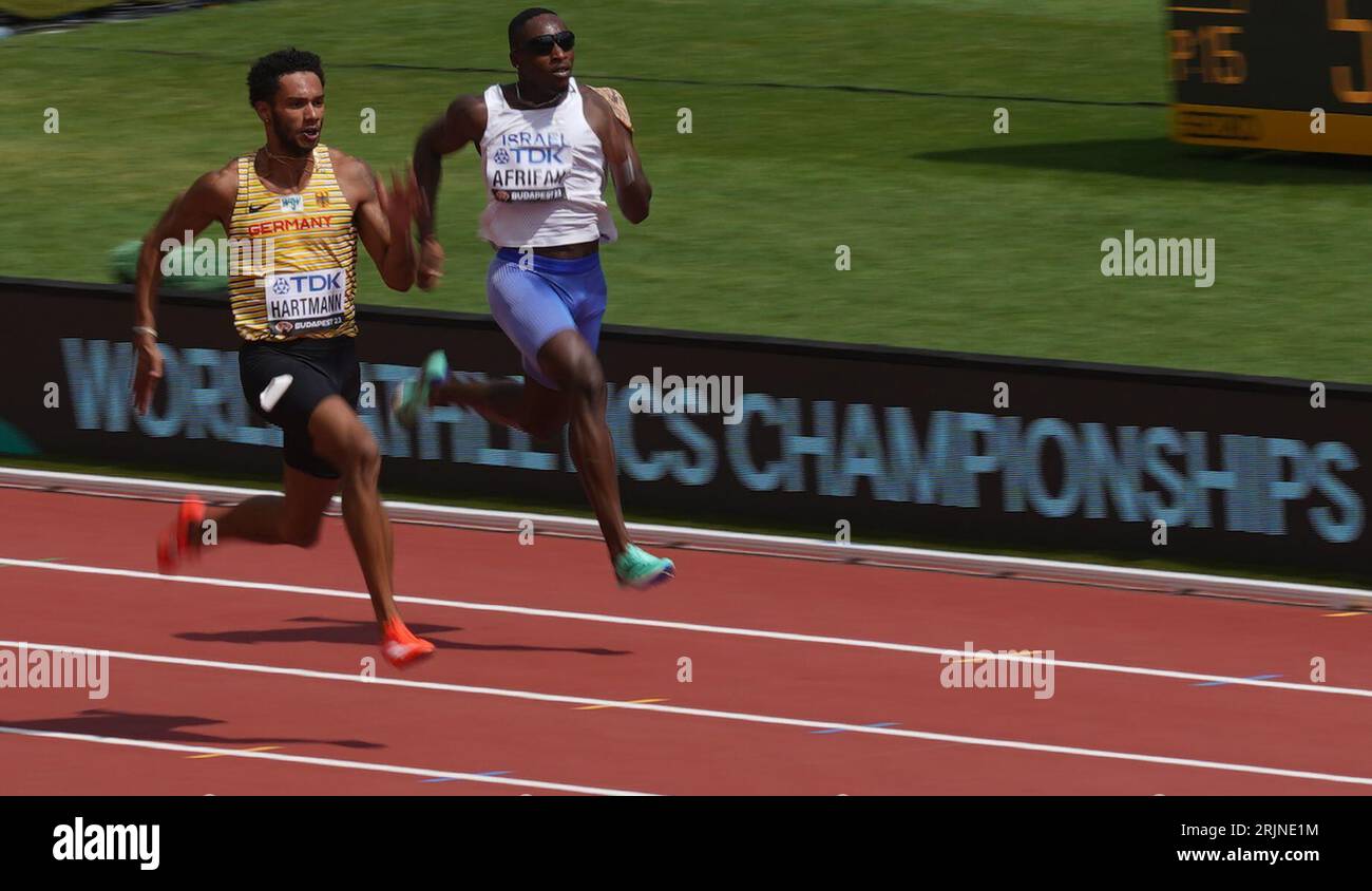 Budapest, Hungary. 23rd Aug, 2023. Athletics: World Championships, 200 ...