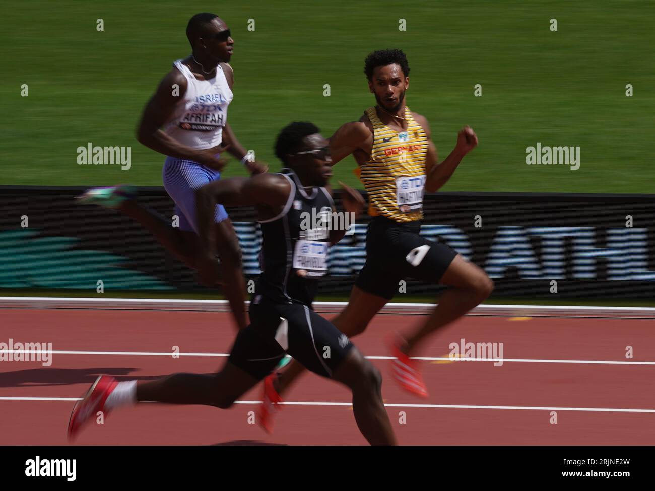 Budapest, Hungary. 23rd Aug, 2023. Athletics: World Championships, 200 ...