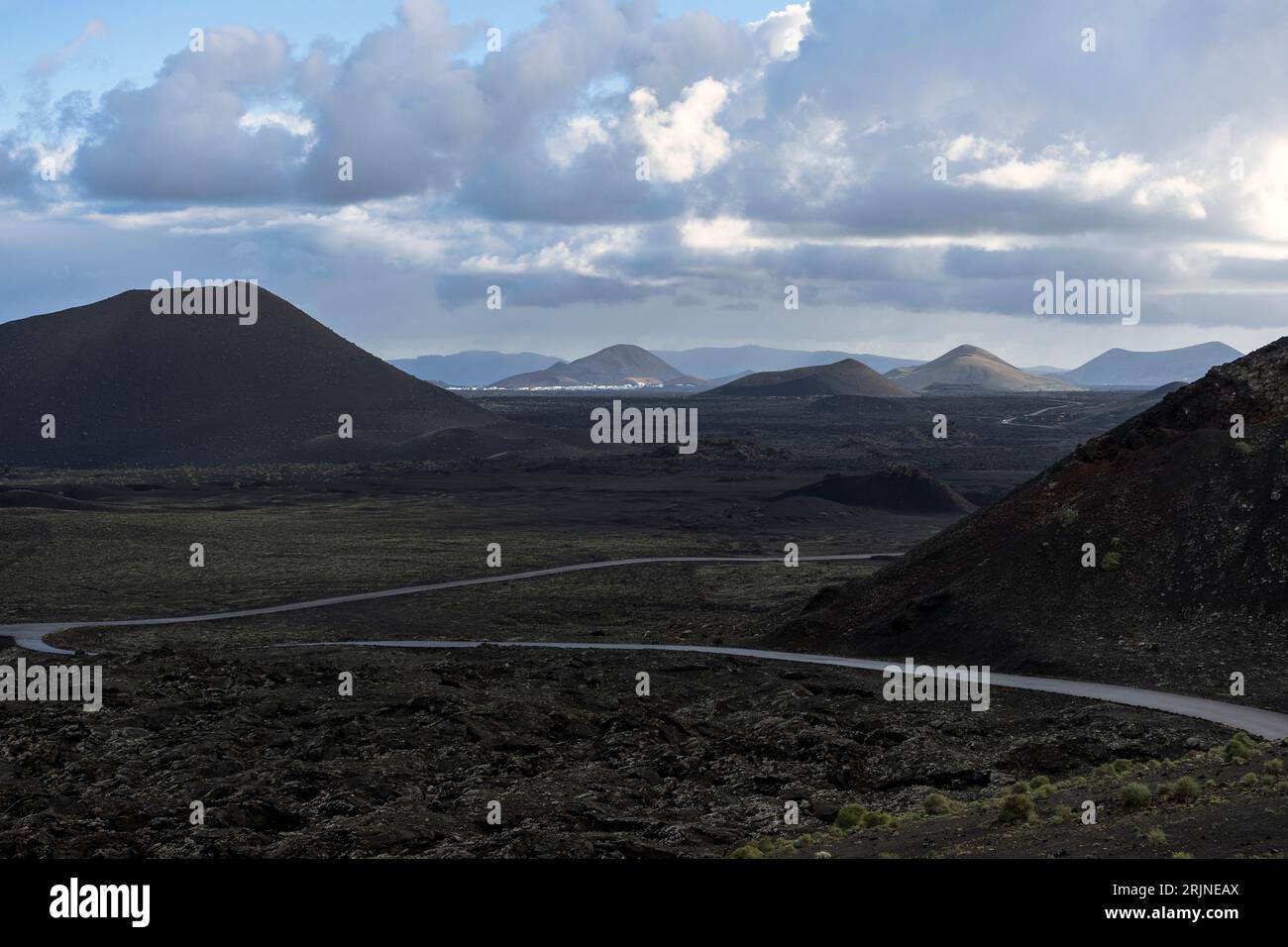 Volcano cuervo lanzarote canary hi-res stock photography and images - Alamy