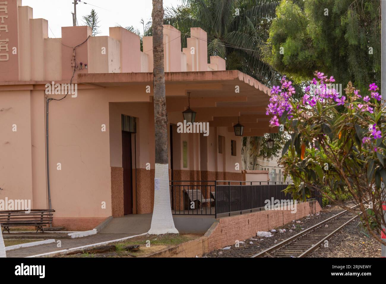 Catalão, Goias, Brazil – August 15, 2023: Side view, showing the ...