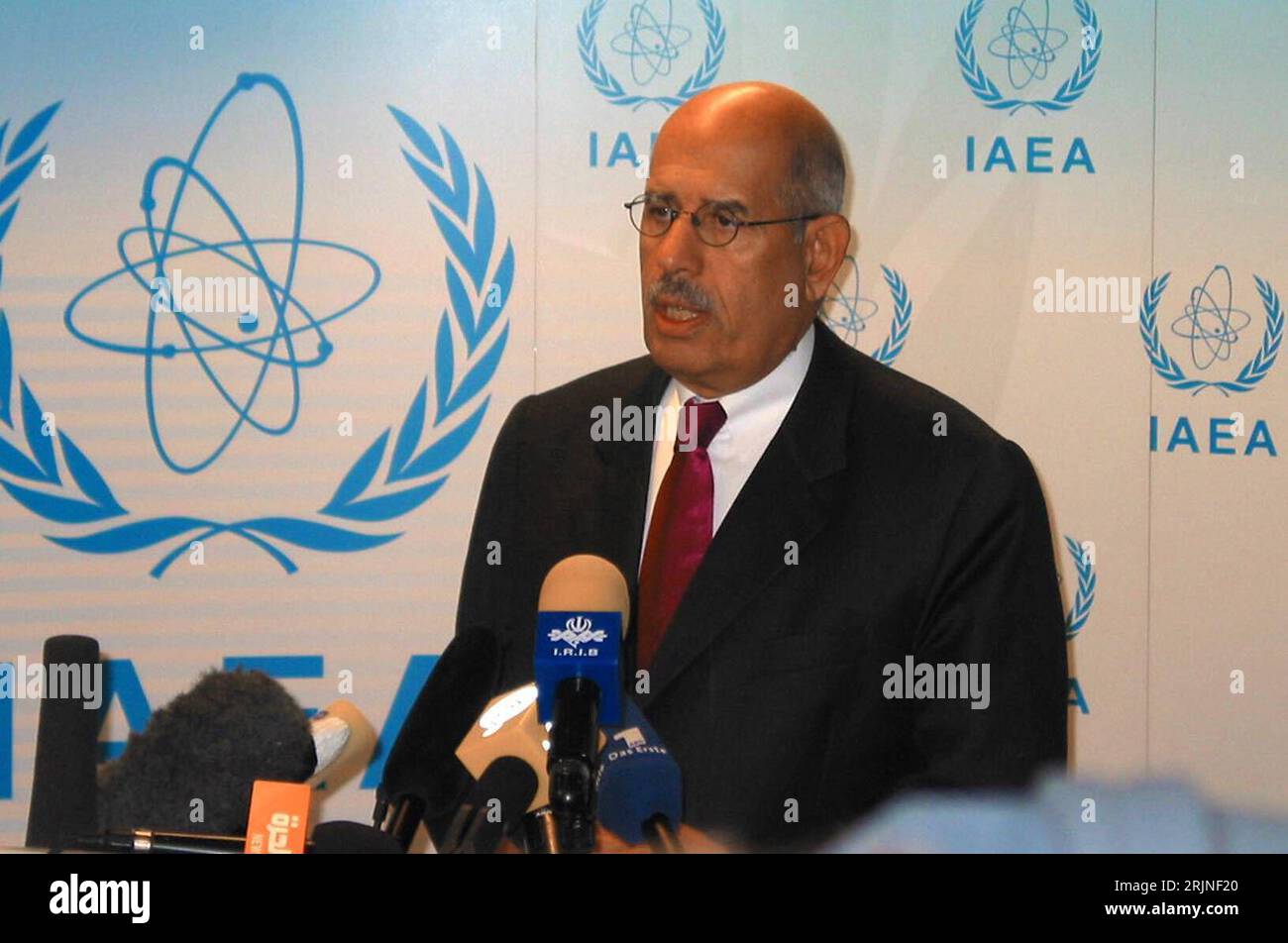 Iaea logo hi-res stock photography and images - Alamy