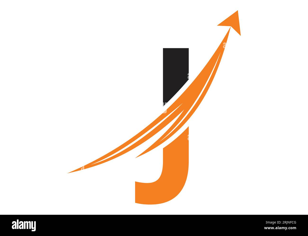 Finance Logo With J Letter Concept. Financial or success logo concept ...