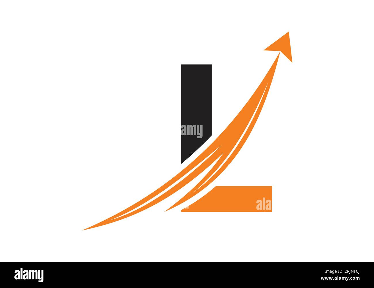 Finance Logo With L Letter Concept. Financial or success logo concept ...