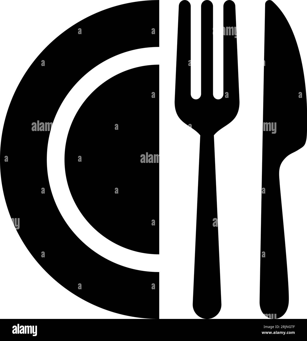 Restaurant symbol Stock Vector Images - Alamy
