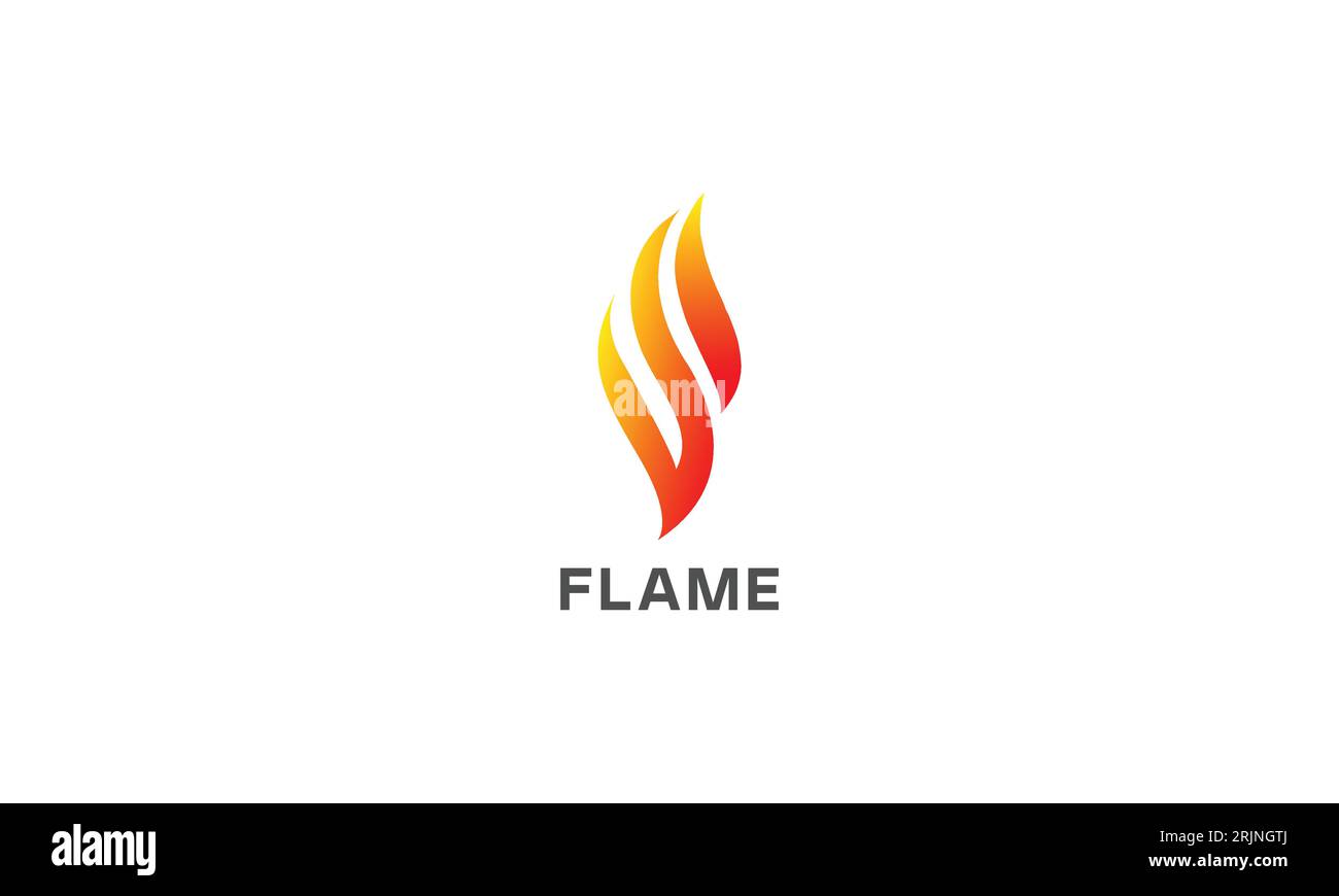 Fire flame Logo design luxury vector template Stock Vector Image & Art ...