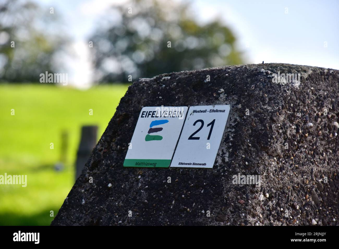 The Eifelsteig is a 313 km long long-distance hiking trail in the Eifel ...