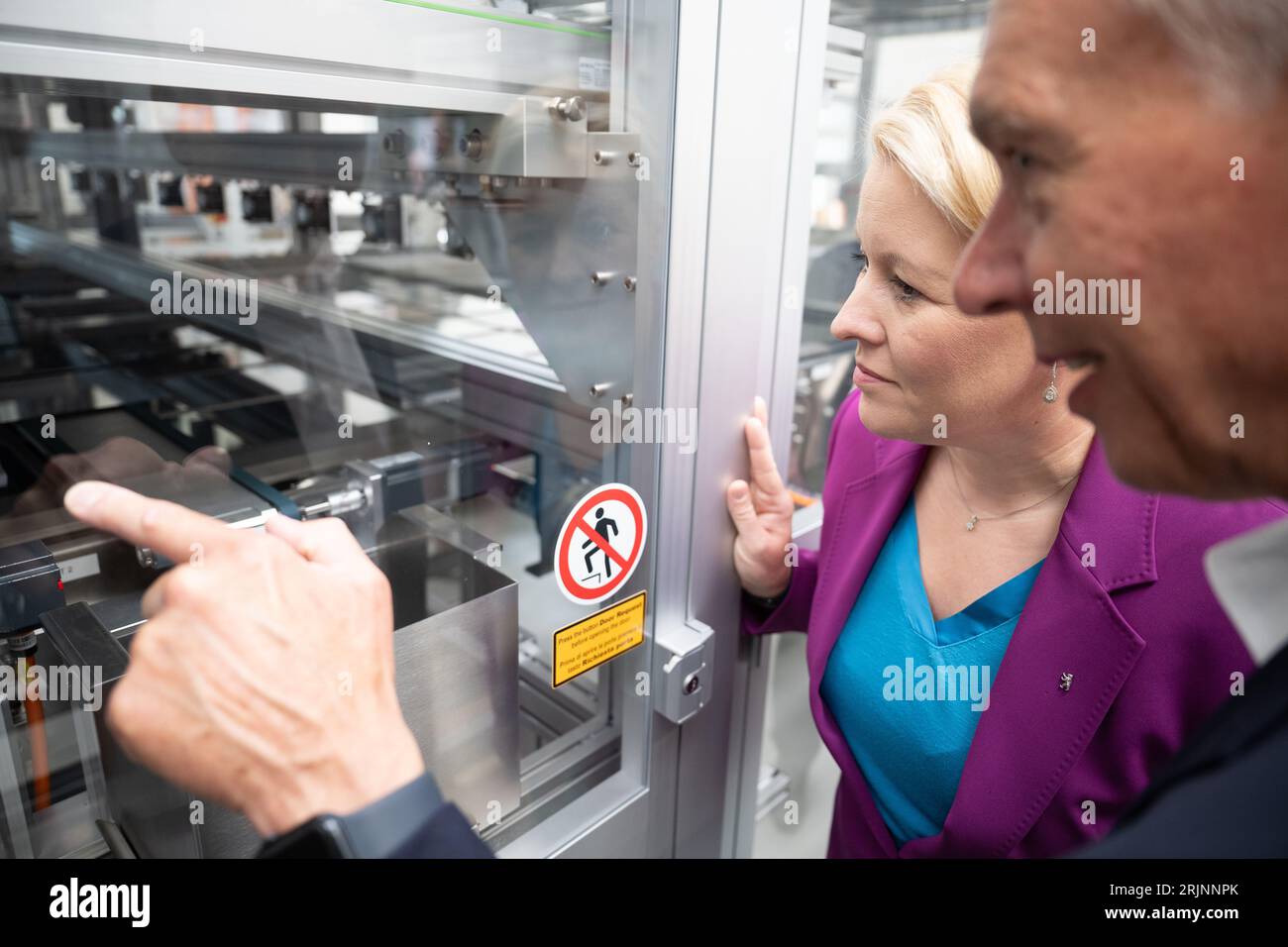 Berlin, Germany. 23rd Aug, 2023. Lutz Redmann, founder and CEO of Jonas ...
