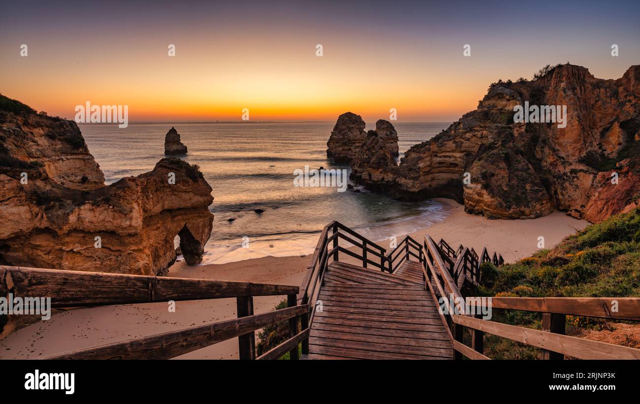 This stunning image captures the beauty of Camilo Beach at sunrise ...