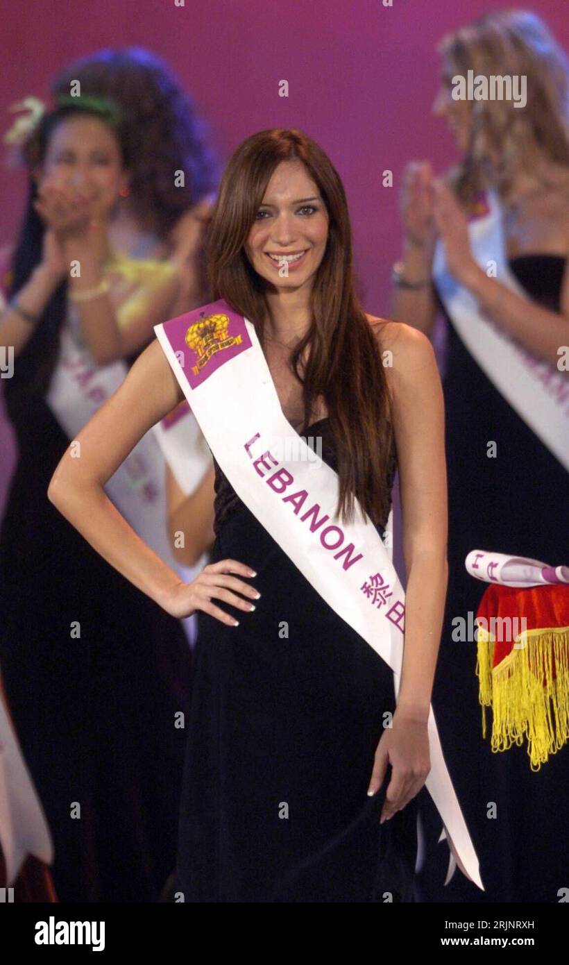 Miss lebanon 2005 hi-res stock photography and images - Alamy