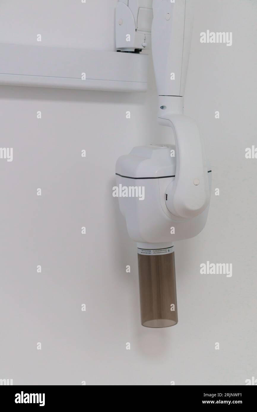 Dental office. Dentist's tools for dental treatment. X-ray device for ...