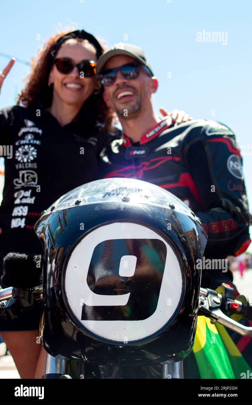 Motorcycle race finish line hi-res stock photography and images - Alamy