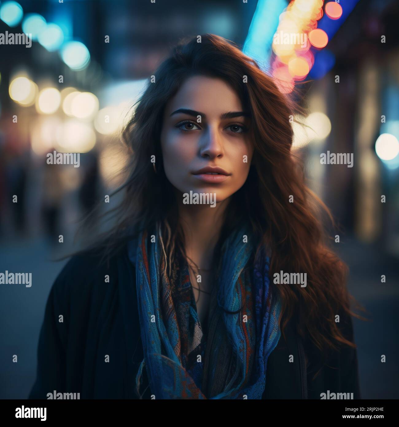 Woman with directed gaze hi-res stock photography and images - Alamy
