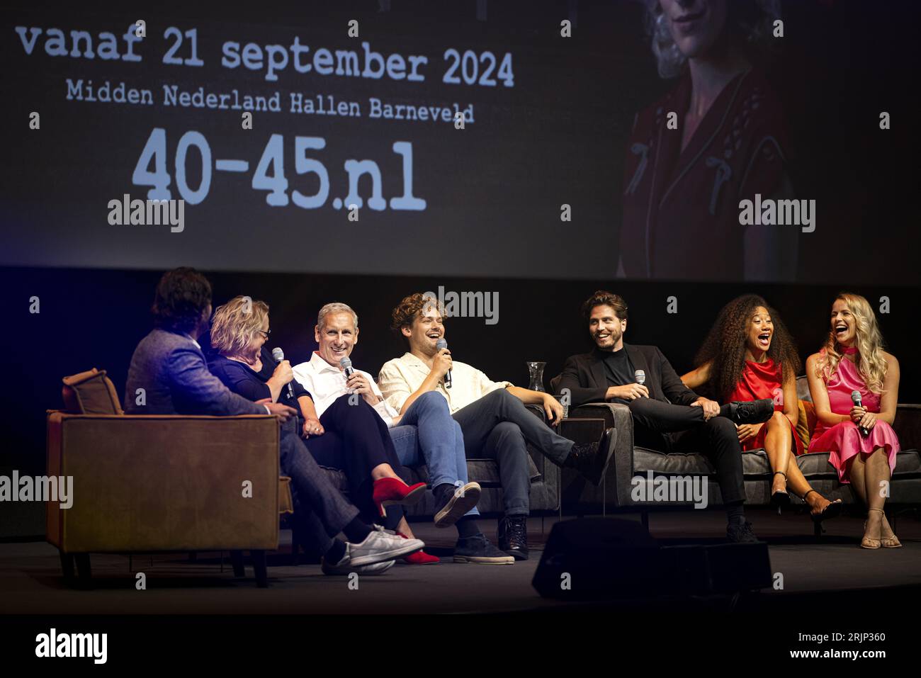 BARNEVELD - (from left to right) Anja van Mensel, Gert Verhulst, Soy ...