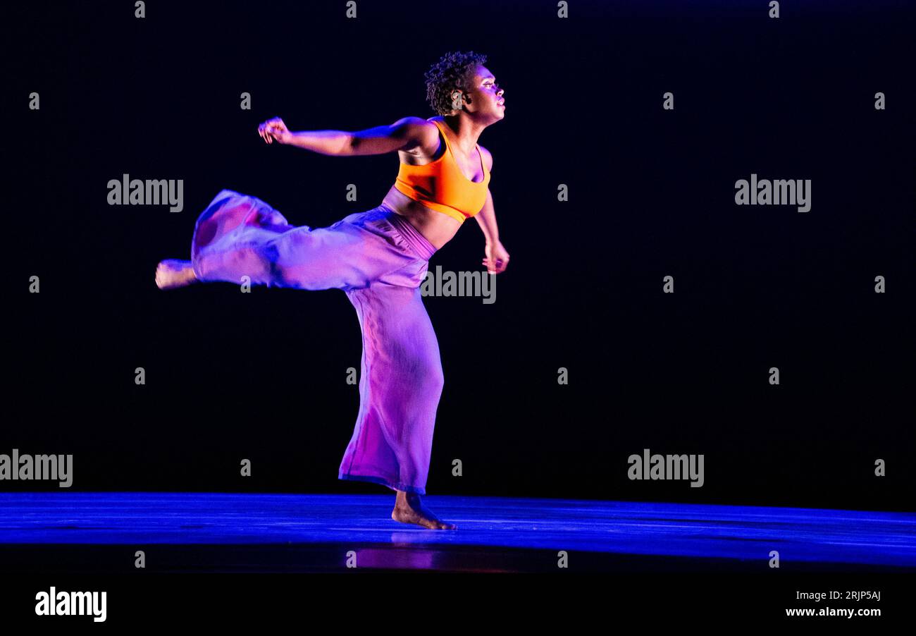 Edinburgh, Scotland, UK. 23rd August 2023. Dancers from the Alvin Ailey ...