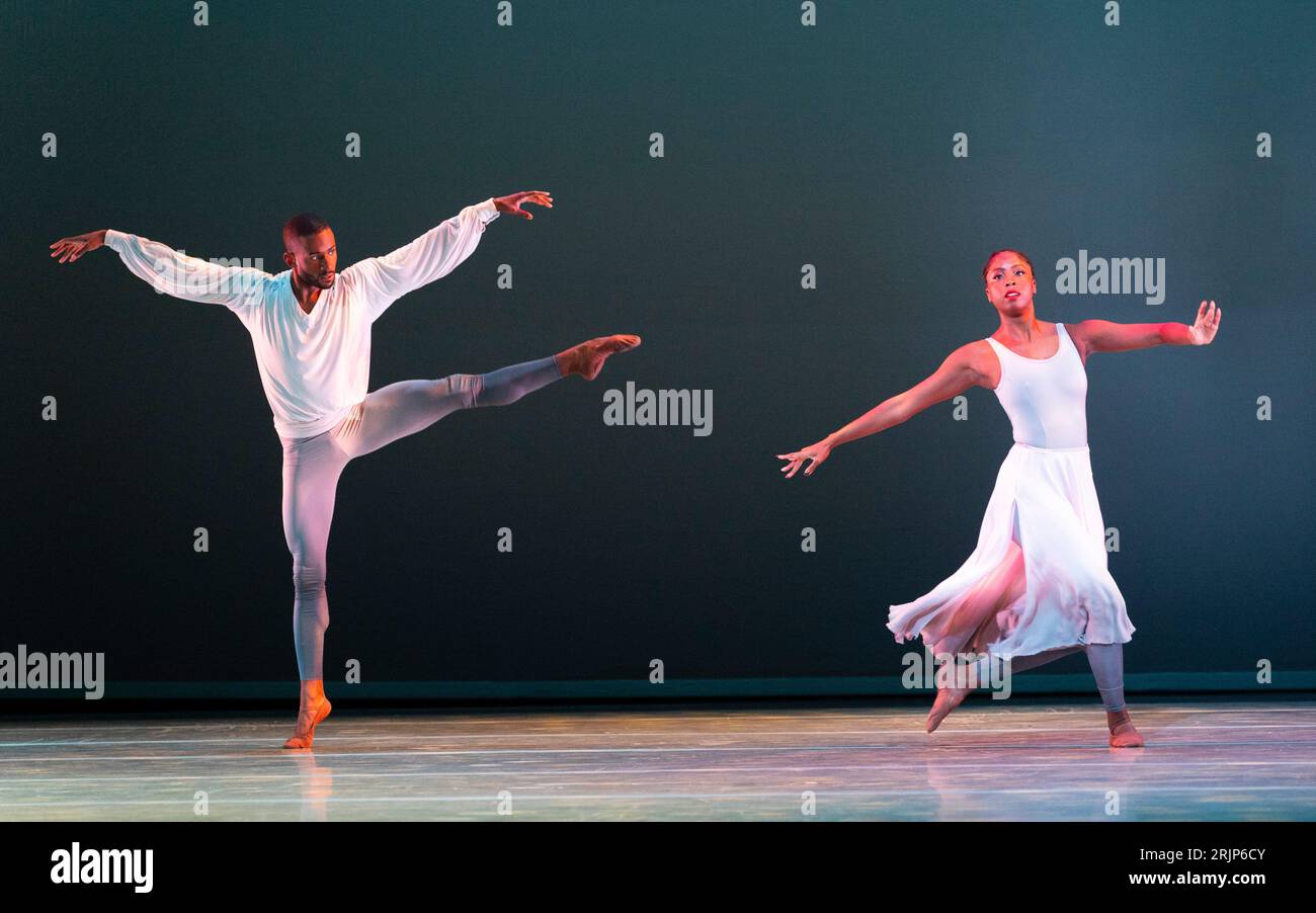 Edinburgh, Scotland, UK. 23rd August 2023. Dancers from the Alvin Ailey ...