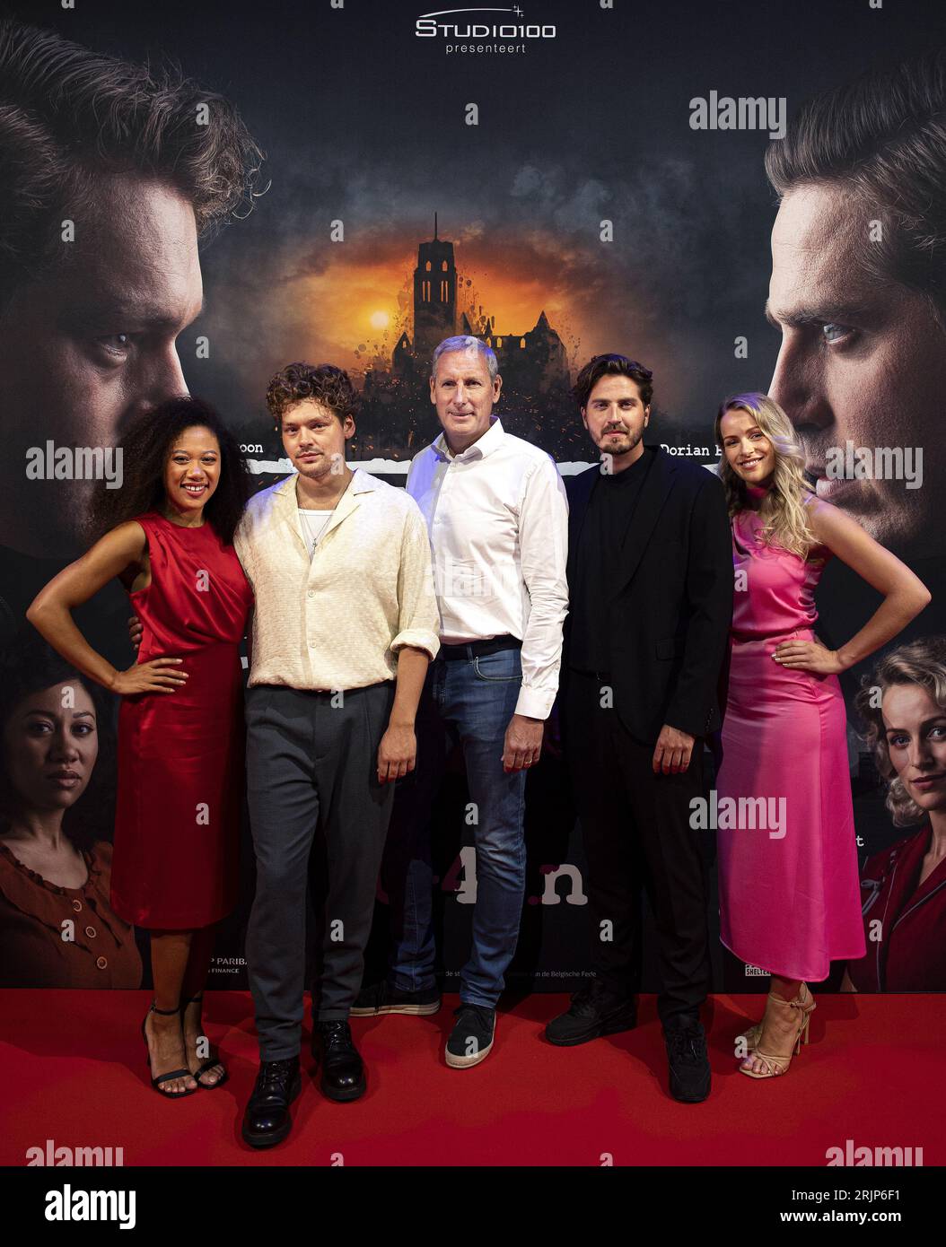 BARNEVELD - (from left to right) Gaia Aikman, Soy Kroon, Gert Verhulst ...