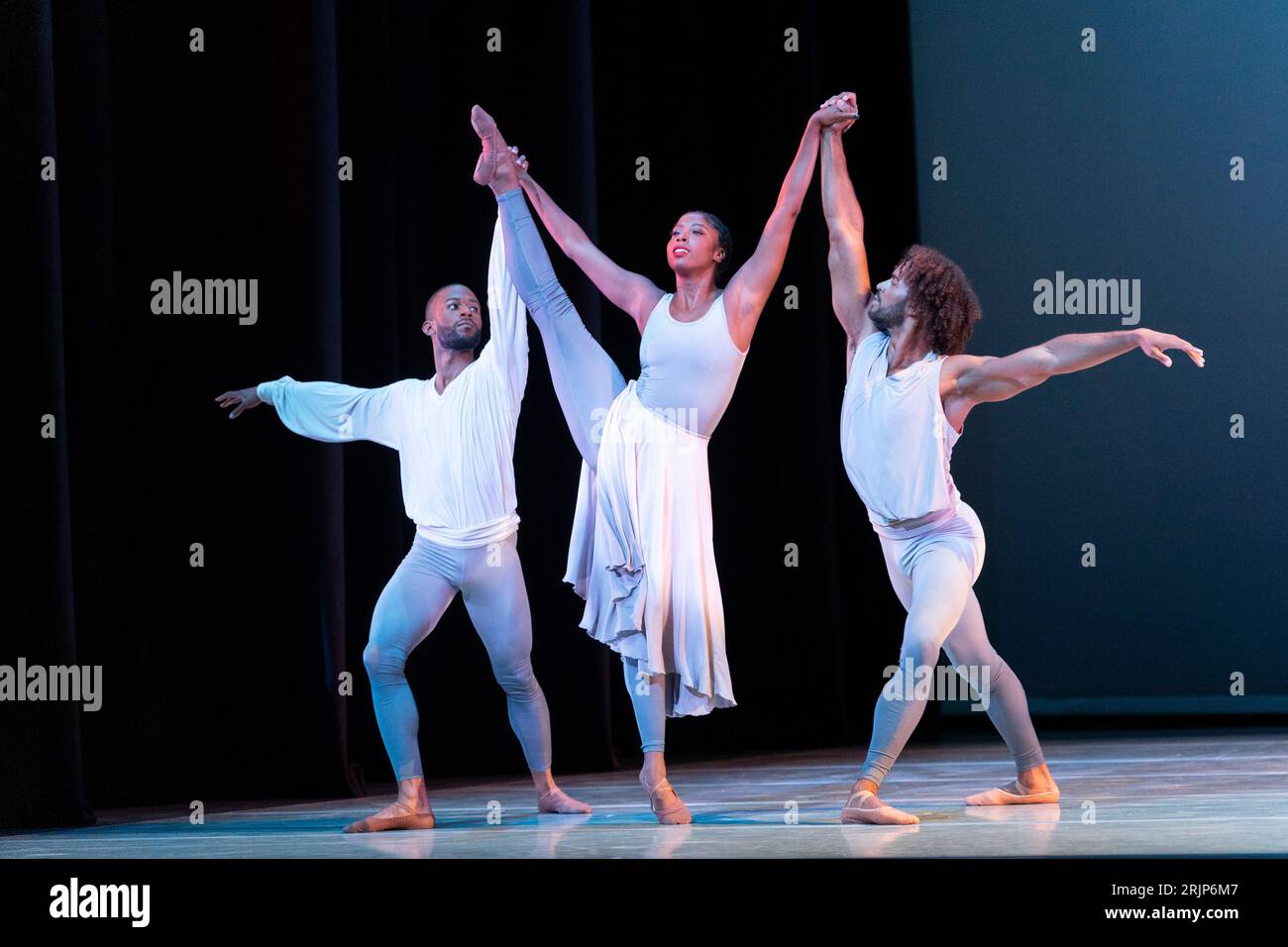 Edinburgh, Scotland, UK. 23rd August 2023. Dancers from the Alvin Ailey ...
