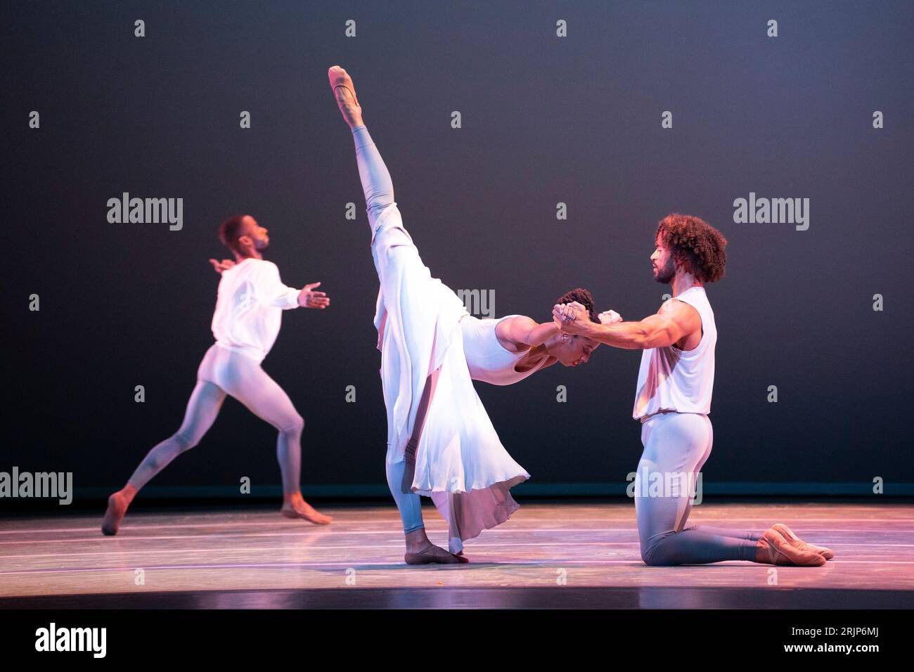 Edinburgh, Scotland, UK. 23rd August 2023. Dancers from the Alvin Ailey ...