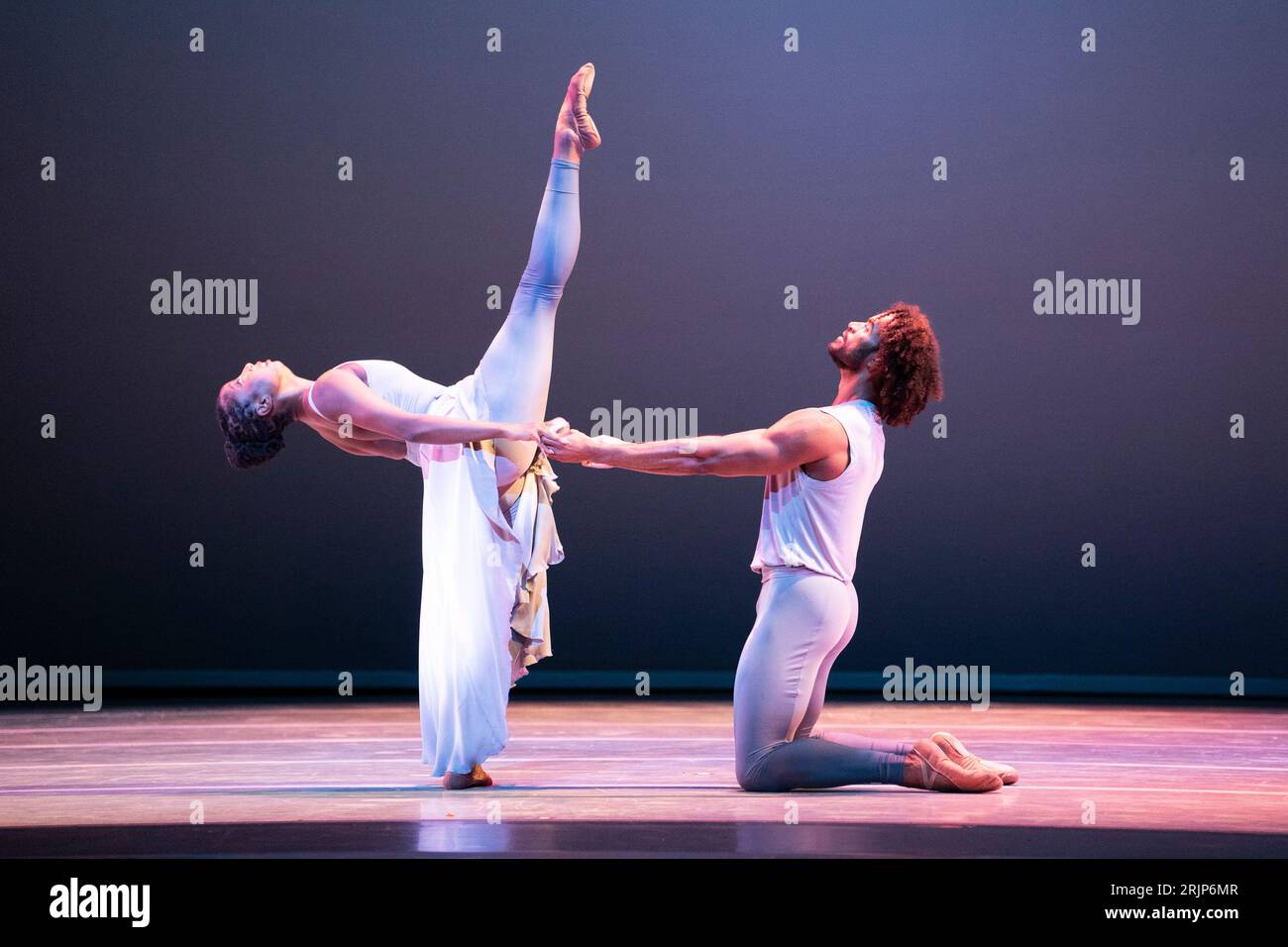 Edinburgh, Scotland, UK. 23rd August 2023. Dancers from the Alvin Ailey ...