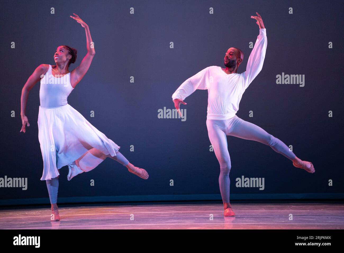 Edinburgh, Scotland, UK. 23rd August 2023. Dancers from the Alvin Ailey ...