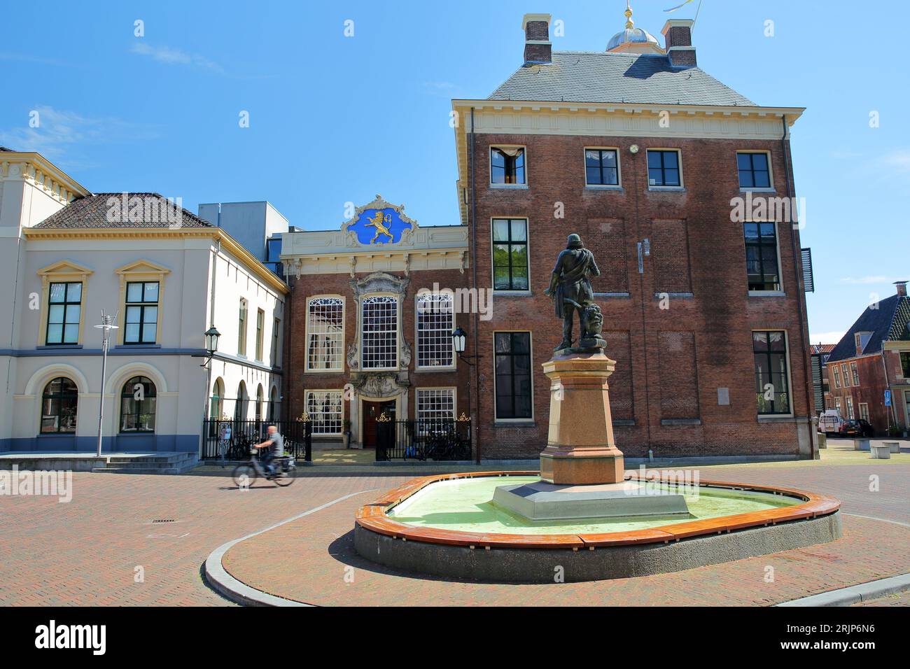 The Stadhuis (Town Hall, dated from 1715), located on Hofplein Square ...
