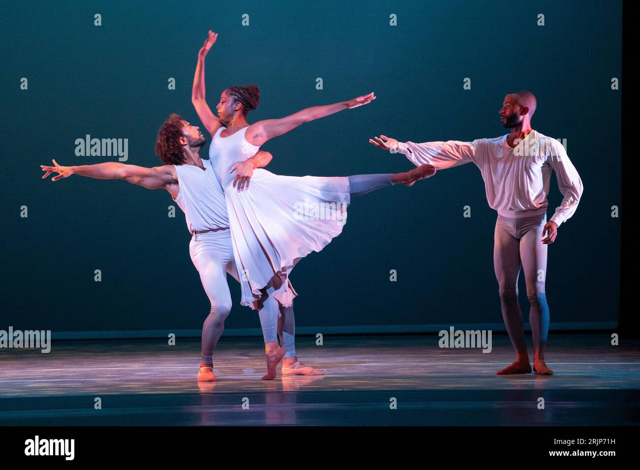 Edinburgh, Scotland, UK. 23rd August 2023. Dancers from the Alvin Ailey ...
