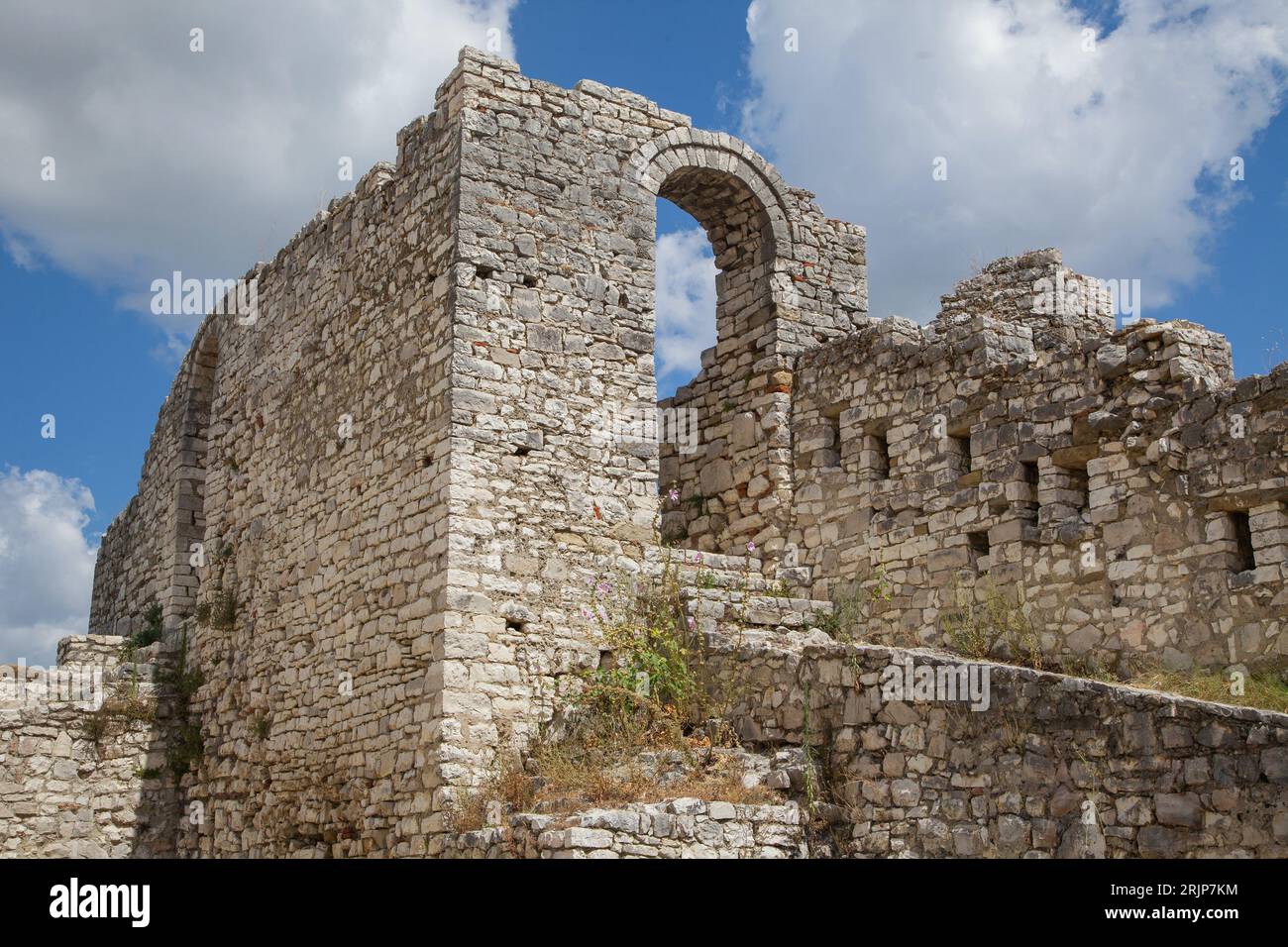 Views from Berat Castle in Albania Stock Photo - Alamy