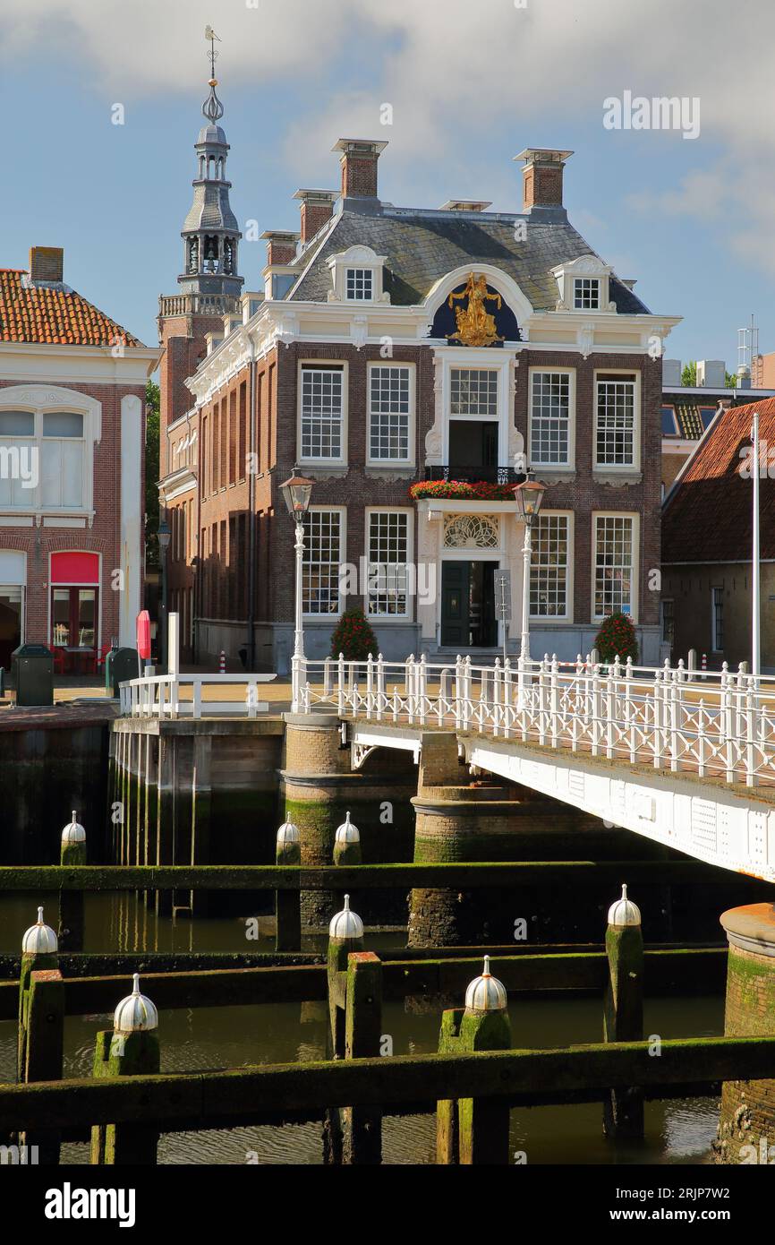 The Stadhuis (Town Hall) viewed from the Raadhuisbrug bridge in ...