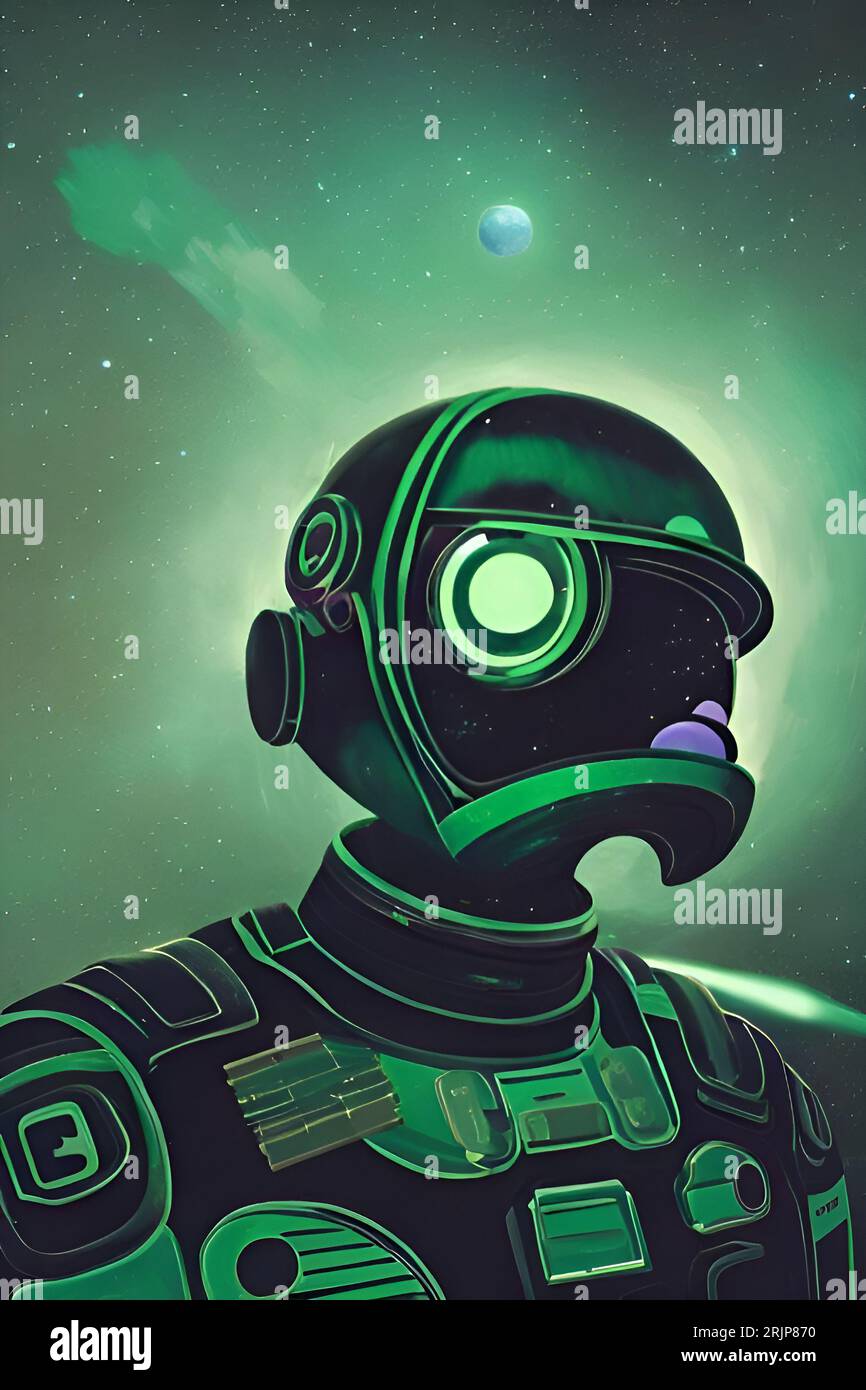 Astronaut in wonder hi-res stock photography and images - Alamy
