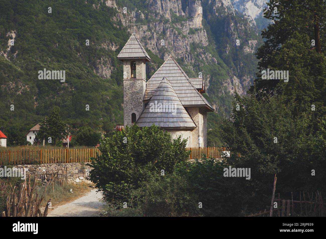 Theth church hi-res stock photography and images - Alamy