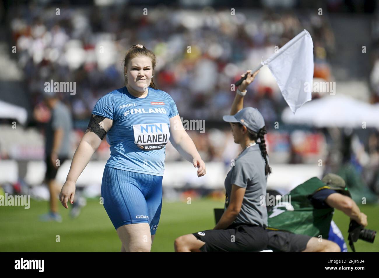 Budapest, Hungary. 23rd Aug, 2023. Anni-Linnea Alanen of Finland during ...