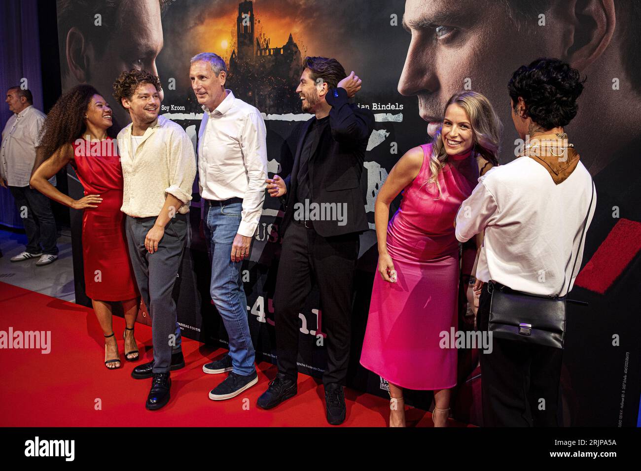 BARNEVELD - (from left to right) Gaia Aikman, Soy Kroon, Gert Verhulst ...