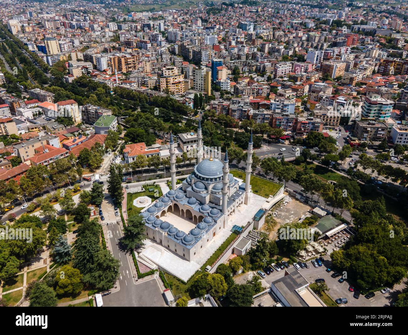 Tirana albania drone hi-res stock photography and images - Alamy